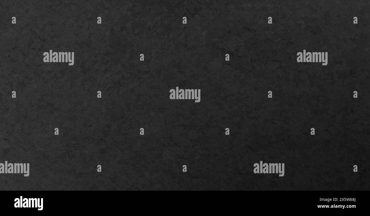 Grunge black background with craft paper texture. Realistic vector ...