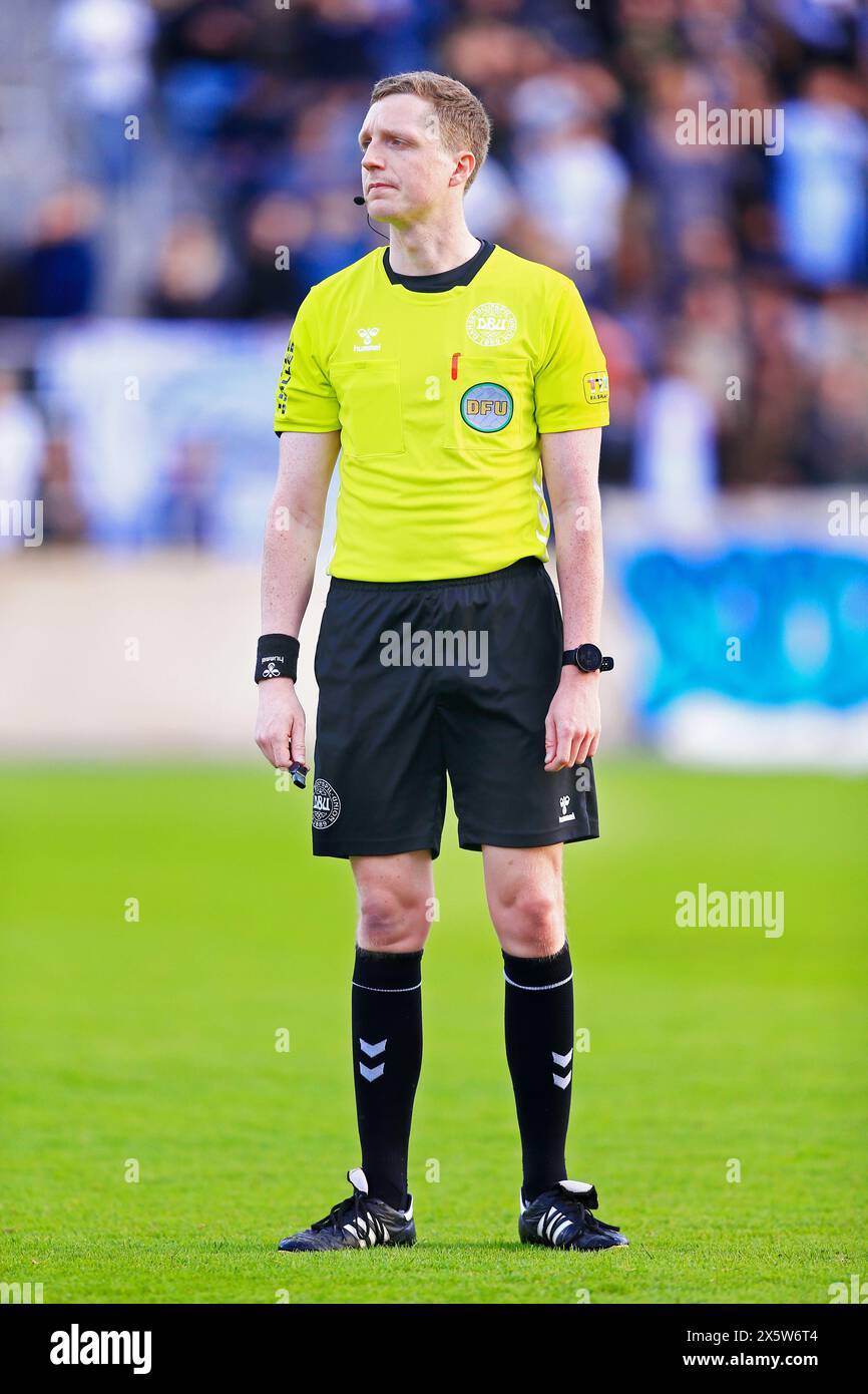 Copenhagen, Denmark. 10th May, 2024. Referee Jacob Rasmussen seen ...