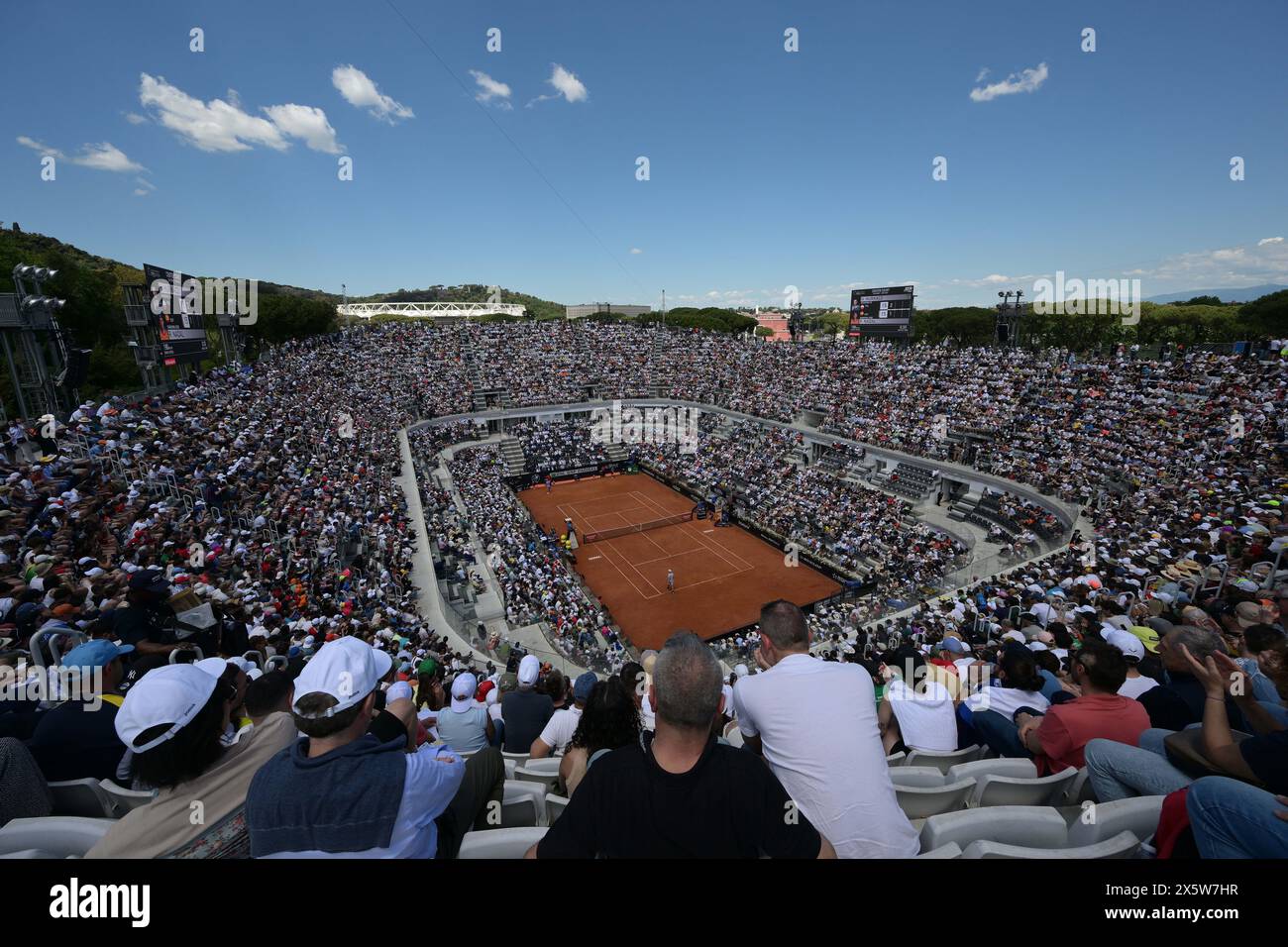 Roma open tournament stadium hi-res stock photography and images - Alamy