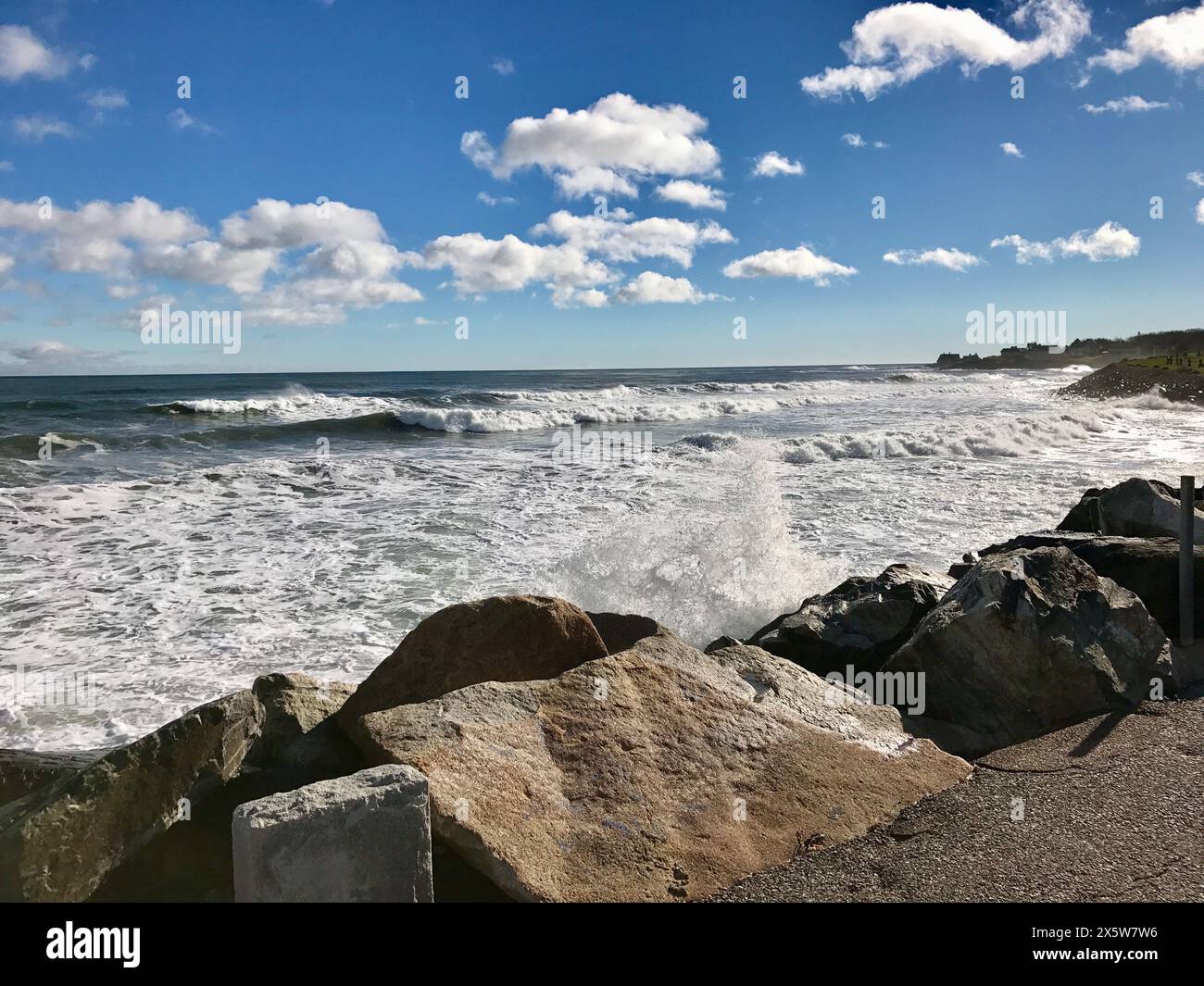 Open ocean waters during the winter months Stock Photo - Alamy