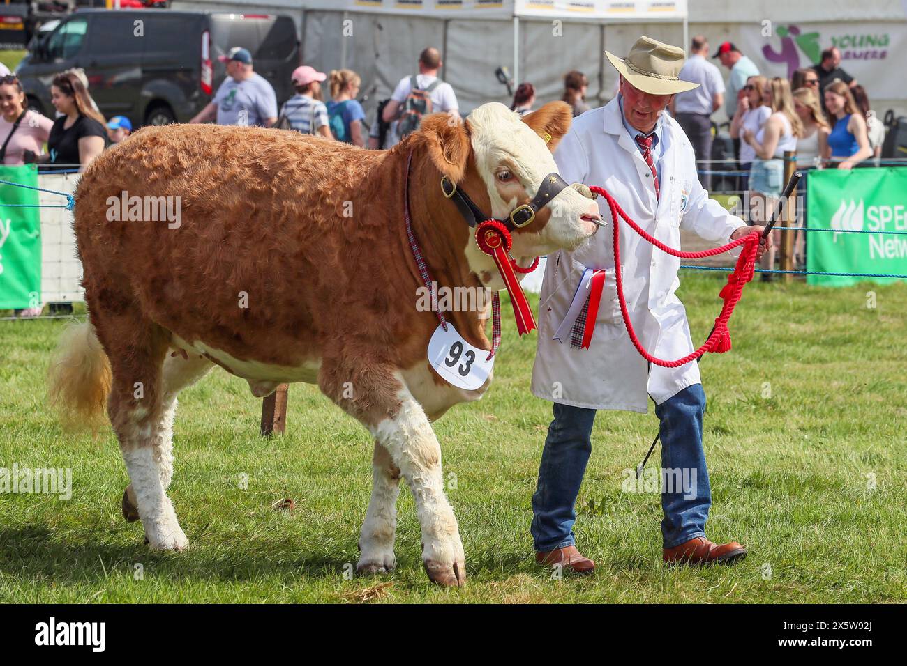 Ayr, UK. 11th May, 2024. Thousands of spectators and visitors attended ...