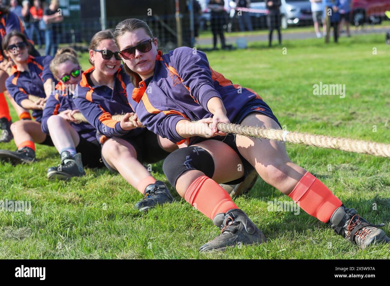 11 May 2024, Ayr, UK. Thousands of spectators and visitors attended the ...