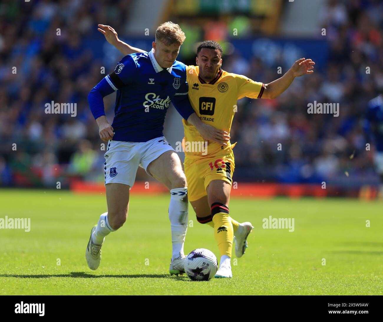 Goodison Park, Liverpool, UK. 11th May, 2024. Premier League Football ...