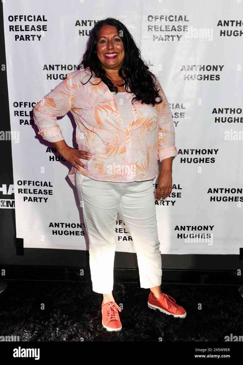 Ash Bibi attends the Anthony Hughes Official Release Party held at the ...
