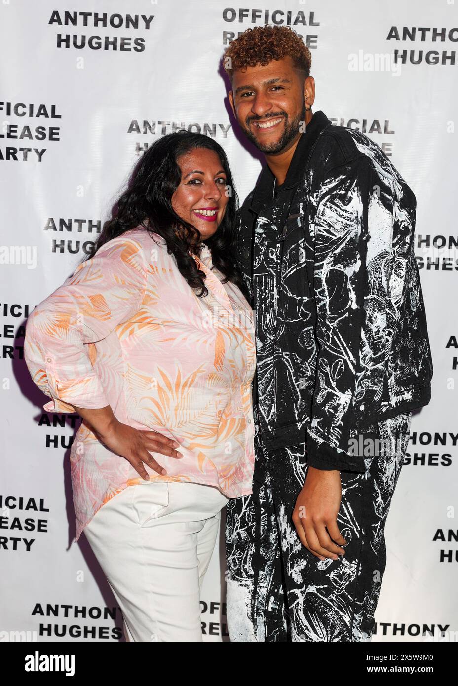 Ash Bibi and Theo Mayne attend the Anthony Hughes Official Release ...