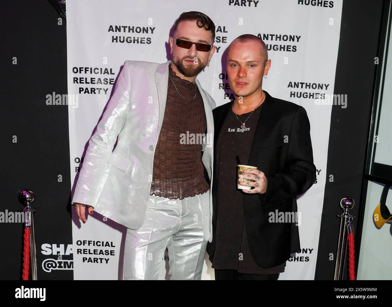 Dan Crossley and Anthony Hughes attend the Anthony Hughes Official ...