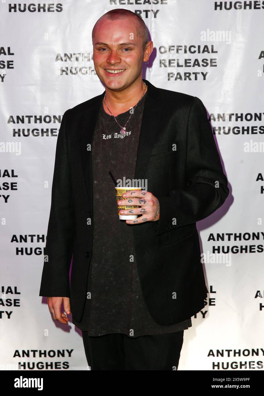 Dan Crossley attends the Anthony Hughes Official Release Party held at ...