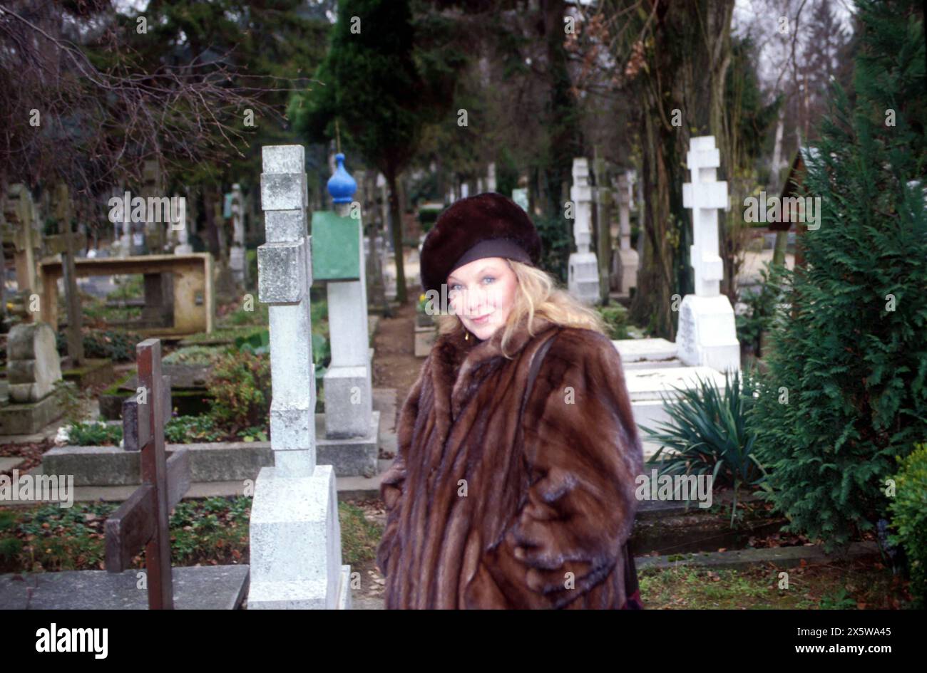 Marina VLADY - Date : 19921201 ©John Foley/Opale.photo Stock Photo - Alamy