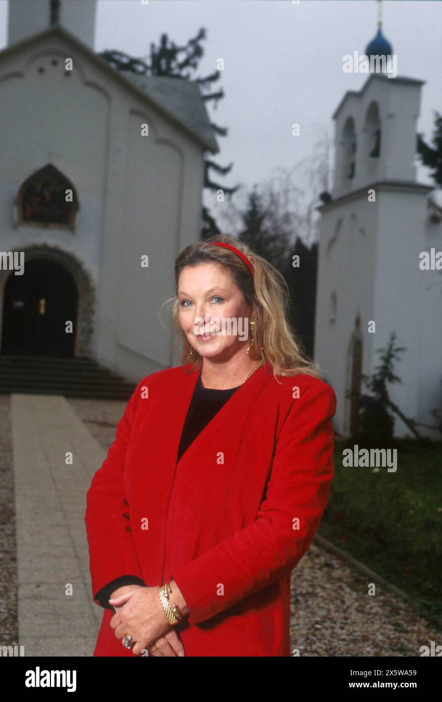 Marina VLADY - Date : 19921201 ©John Foley/Opale.photo Stock Photo - Alamy