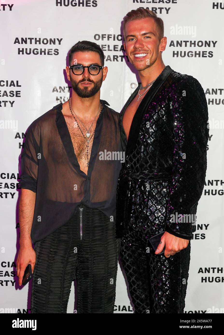 Dario Di Gennaro and Niko Horvat attend the Anthony Hughes Official ...