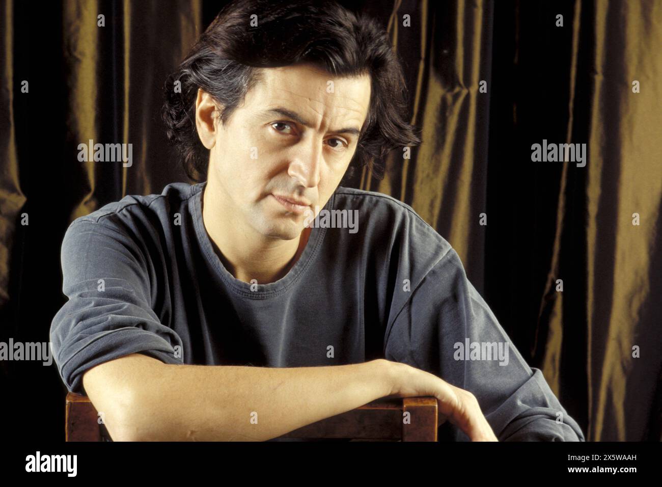 Bernard Henri (Bernard-Henri) LEVY - Date : 19921101 ©John Foley/Opale ...