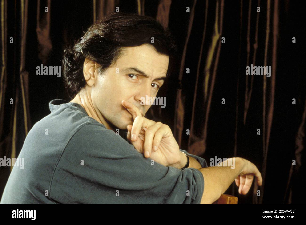 Bernard Henri (Bernard-Henri) LEVY - Date : 19921101 ©John Foley/Opale ...