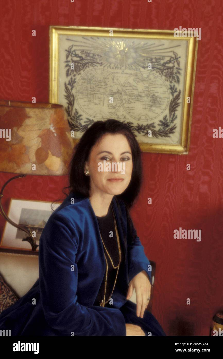 Irene FRAIN - Date : 19921101 ©John Foley/Opale.photo Stock Photo - Alamy