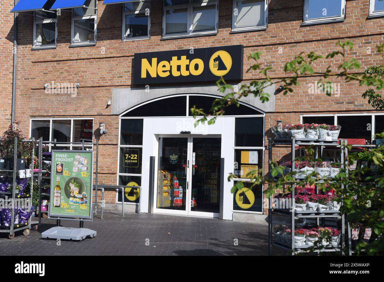 Kastrup/Copenhagen, Denmark /11 May 2024/.Netto grocery store in ...