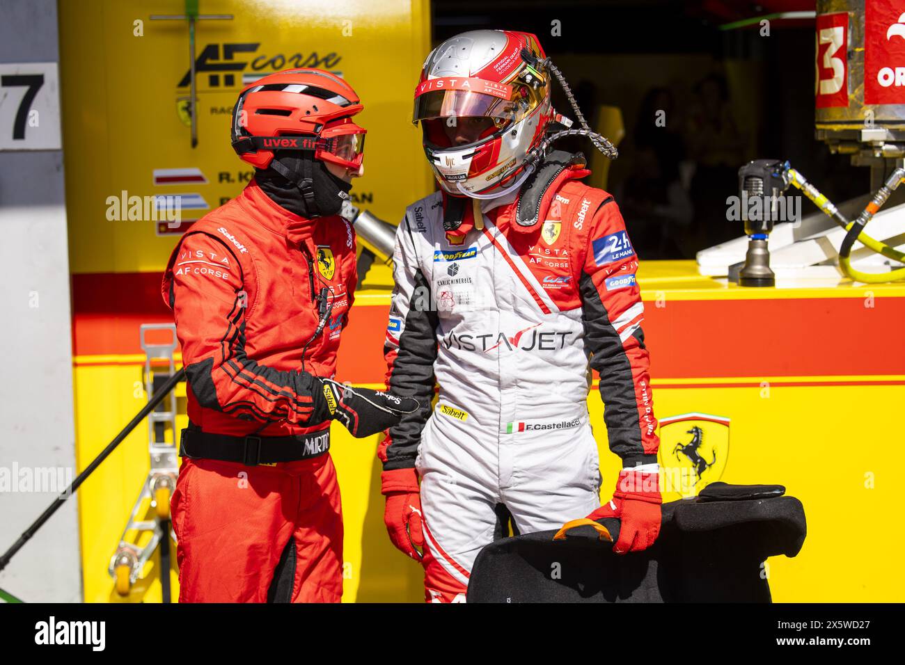 CASTELLACCI Francesco (ita), Vista AF Corse, Ferrari 296 GT3, portrait during the 2024 ...