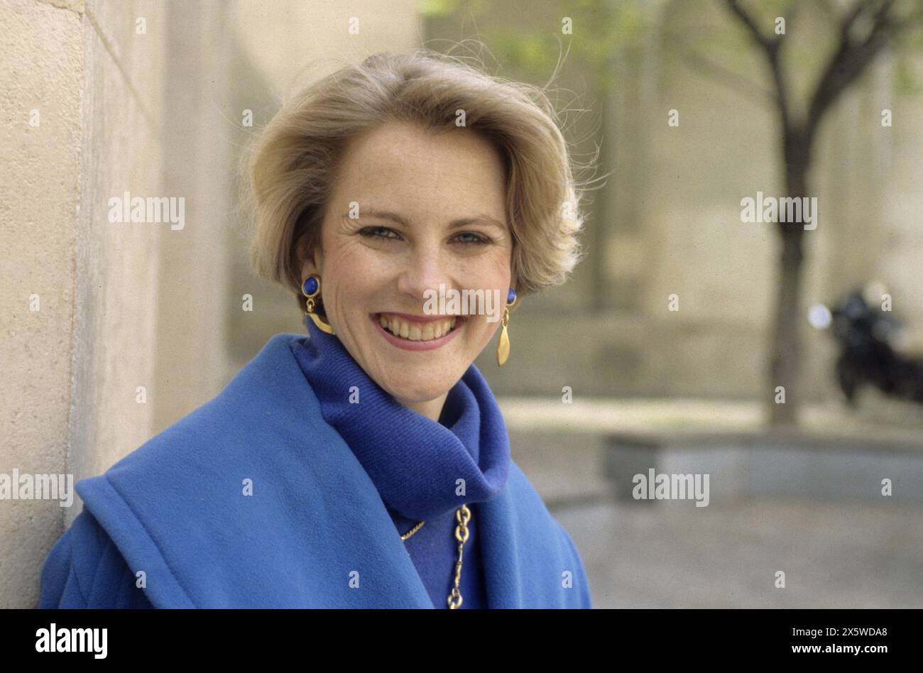 CHAMOUN Tracy - Date : 19920401 ©John Foley/Opale.photo Stock Photo - Alamy