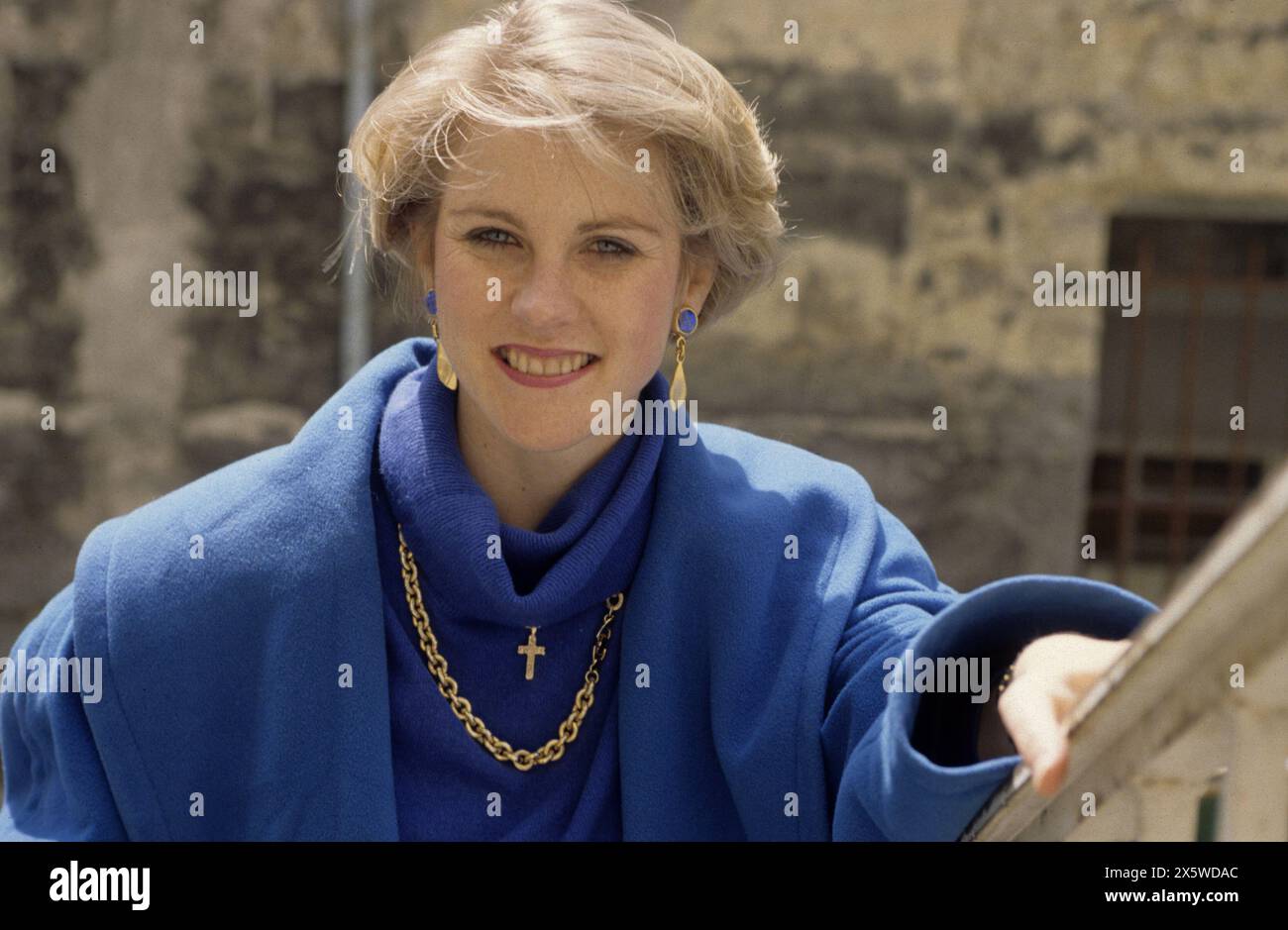 CHAMOUN Tracy - Date : 19920401 ©John Foley/Opale.photo Stock Photo - Alamy