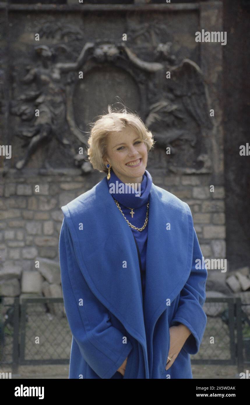 CHAMOUN Tracy - Date : 19920401 ©John Foley/Opale.photo Stock Photo - Alamy
