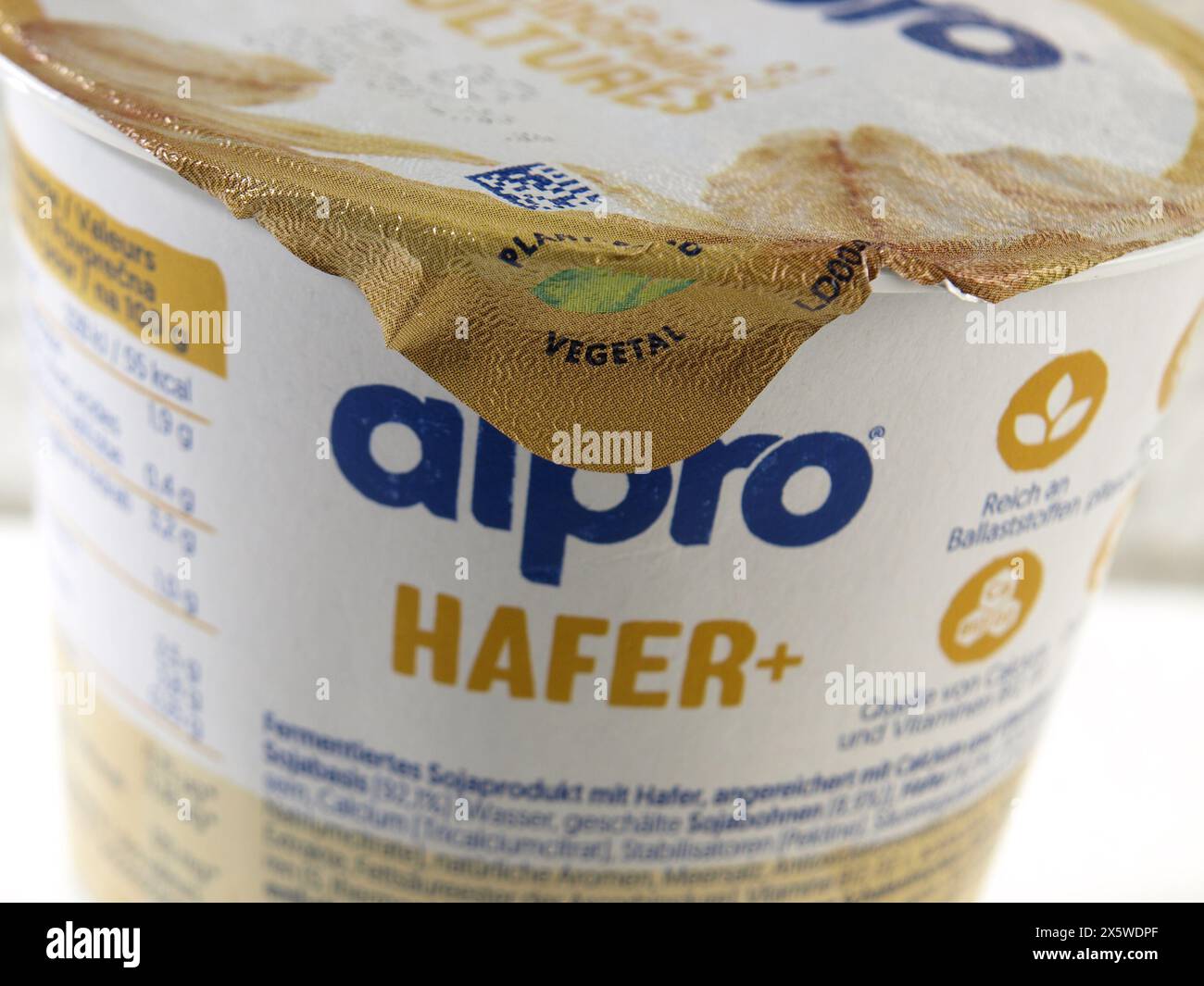Alpro Oat Drink, logo and symbol Stock Photo - Alamy