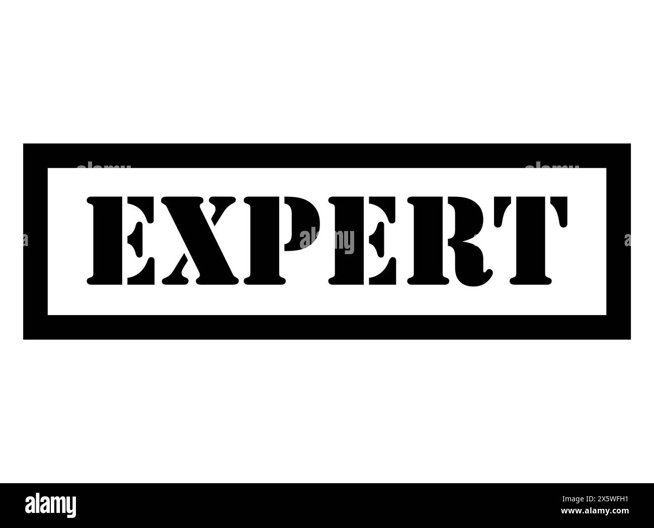 Expertise stamp Black and White Stock Photos & Images - Alamy