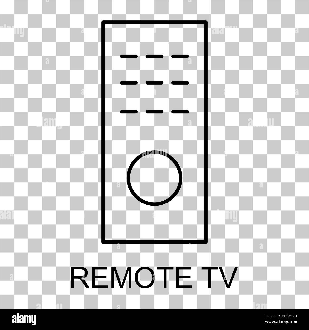Remote tv device icon, control technology media television sign, web ...