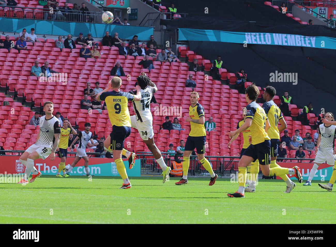 London, UK. 11th May, 2024. Wembley, England, May 11th 2024: Gateshead ...