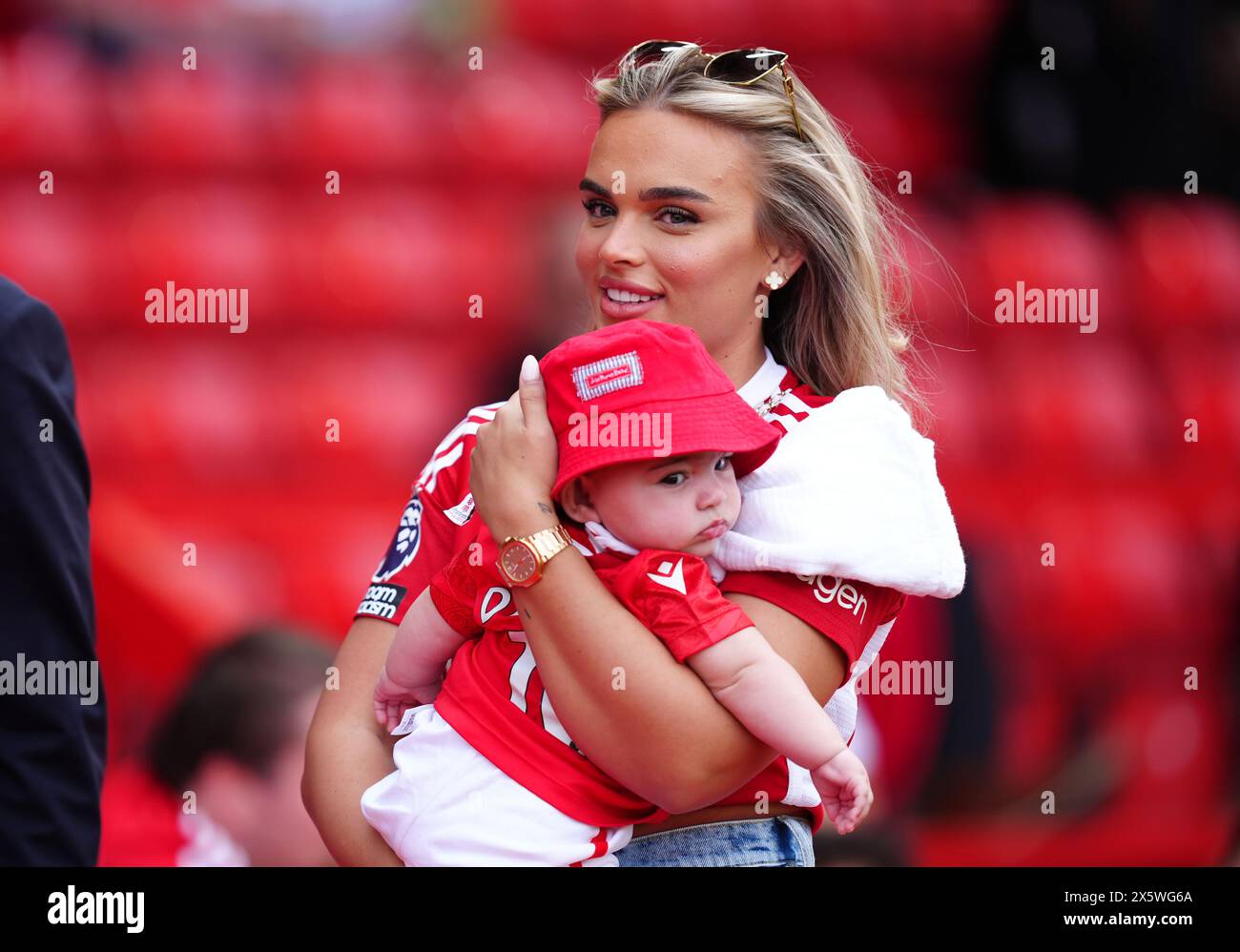 Britney De Villiers, partner of Nottingham Forest's Morgan Gibbs-White ...