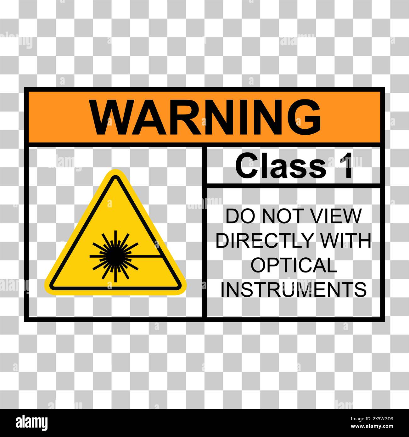 Laser radiation danger class 1 label icon, safety information symbol ... Laser radiation danger class 1 label icon, safety information symbol ...