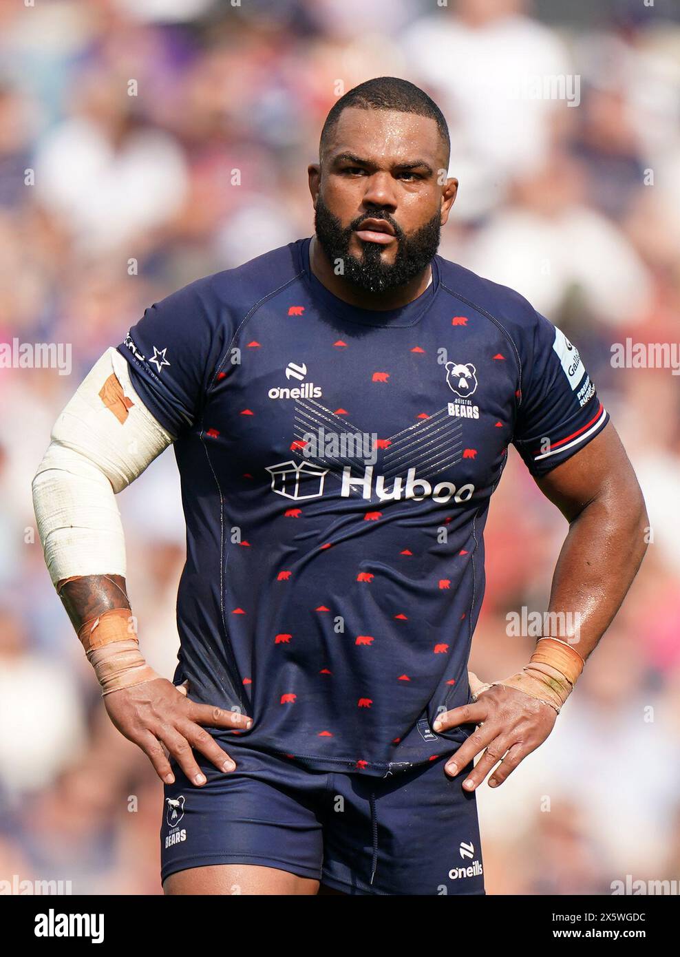 Bristol Bears' Kyle Sinckler during the Gallagher Premiership match at ...