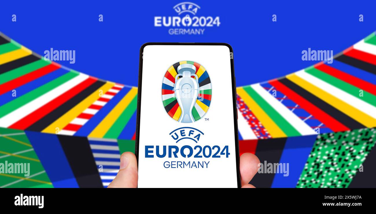 Germany - May 1, 2024: UEFA Euro 2024 Germany European Football ...