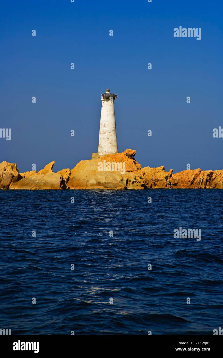 Italy, Sardinia, Maddalena archipelago, lighthouse Stock Photo - Alamy