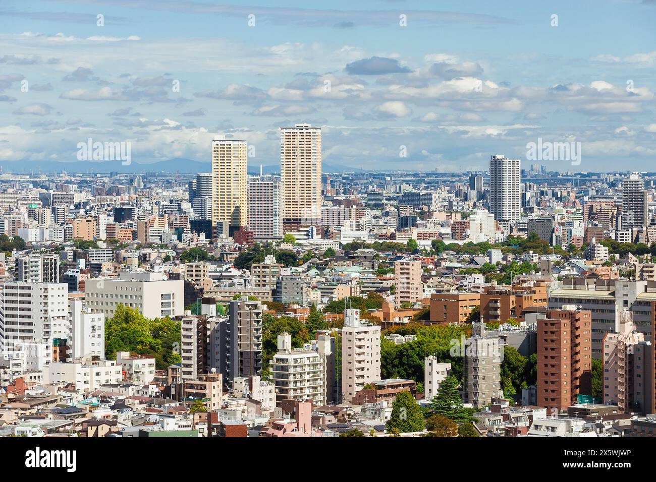 Bunkyo modern skyline in Tokyo Stock Photo - Alamy
