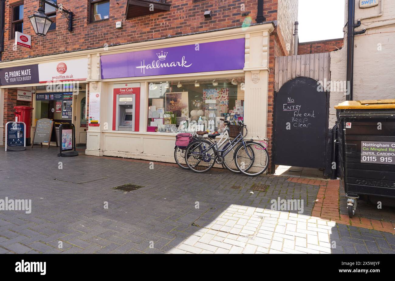 Hallmark card shop in Newark on Trent, UK Stock Photo - Alamy