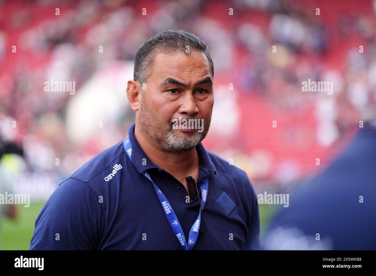 Bristol Bears Head Coach Pat Lam after the Gallagher Premiership match ...