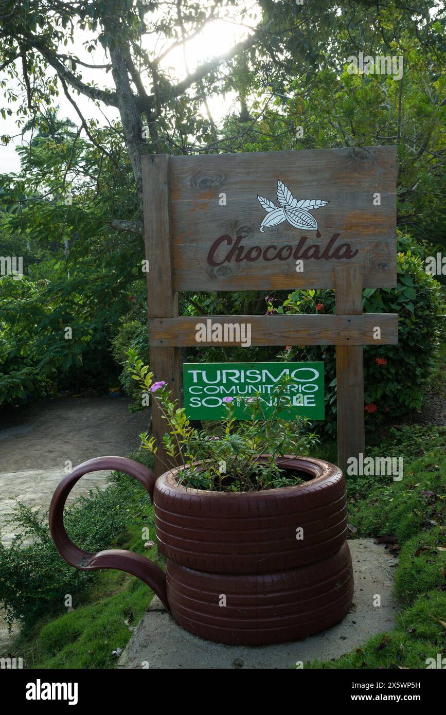 Chocolala Chocolate Museum, Dominican Republic Stock Photo - Alamy