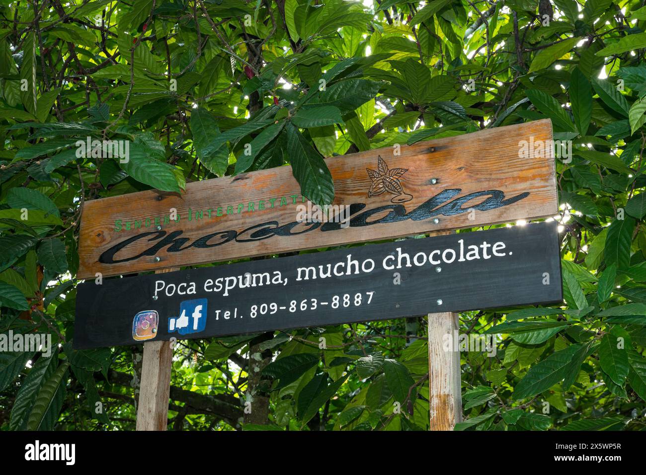 Chocolala Chocolate Museum, Dominican Republic Stock Photo - Alamy