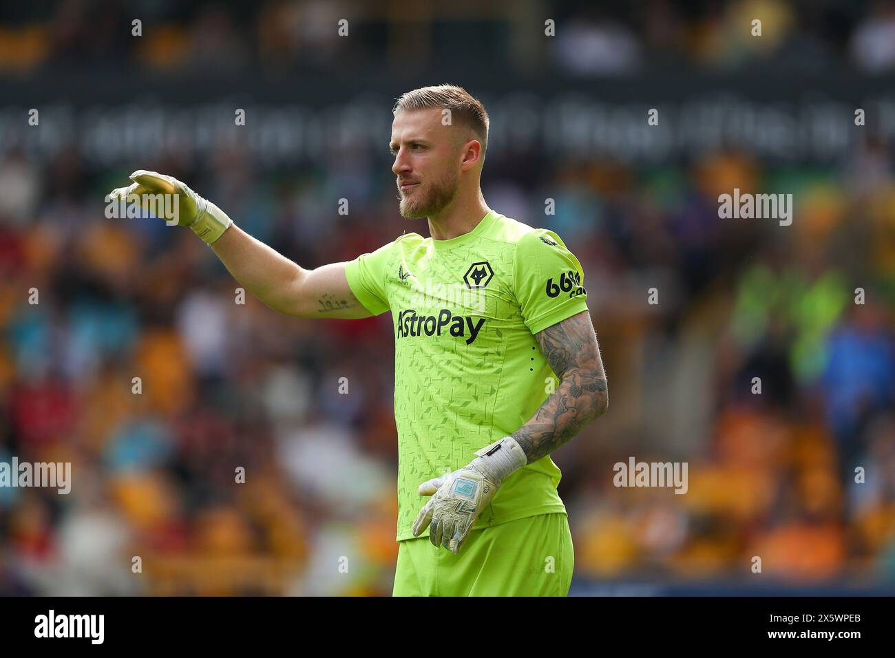Molineux, Wolverhampton on Saturday 11th May 2024. Daniel Bentley ...