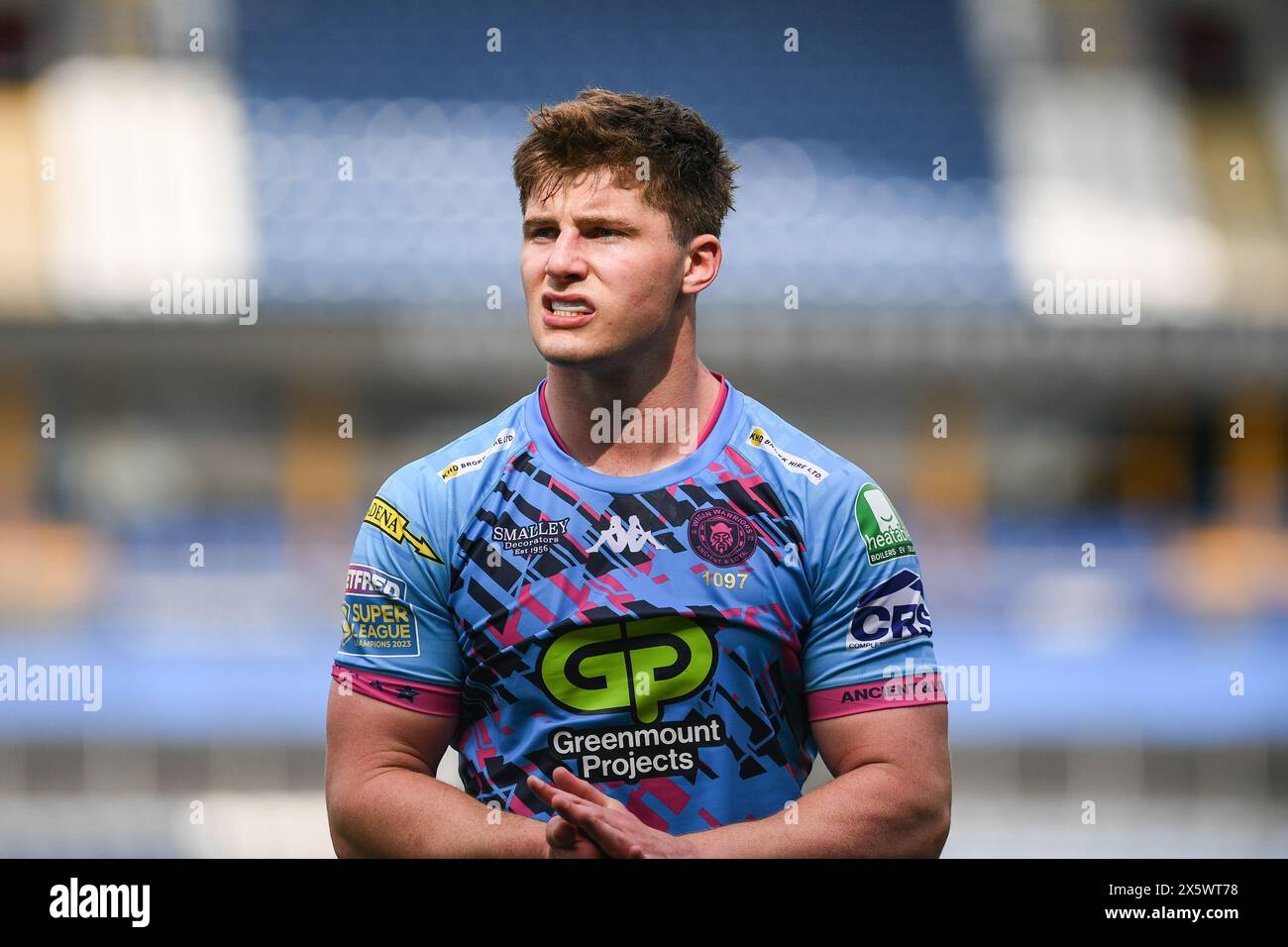 Huddersfield, England - 11th May 2024 - Ethan Havard of Wigan Warriors ...