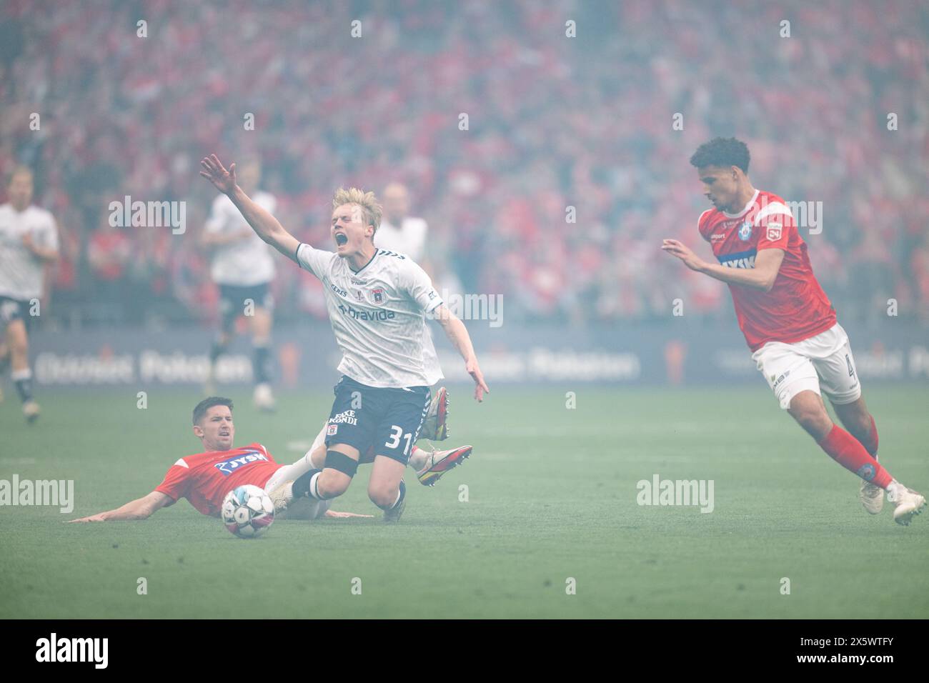 Copenhagen, Denmark. 09th, May 2024. Tobias Bech (31) of Aarhus GF and ...