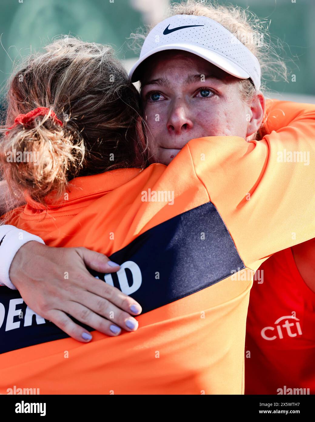 Antalya, Turkey, 11th May, 2024. Dutch player Diede de Groot cries ...