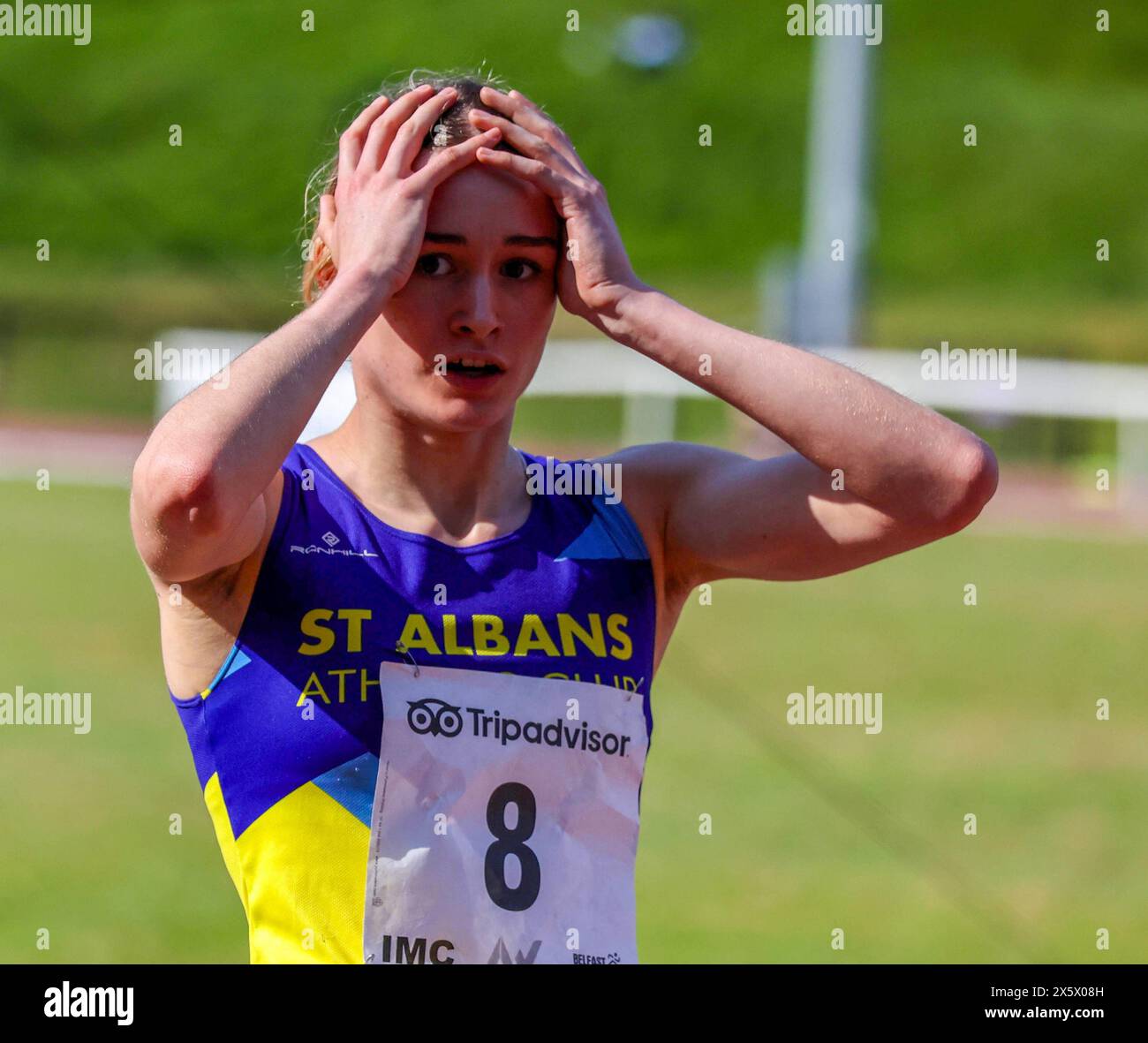 Mary Peters Track, Belfast, Northern Ireland, UK. 11th May 2024 ...