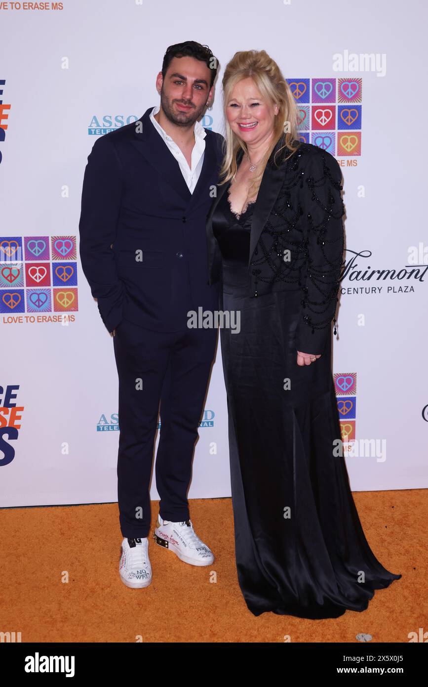 Alberto Urso and Caroline Rhea attends teh 2024 Race To Erase MS Gala ...