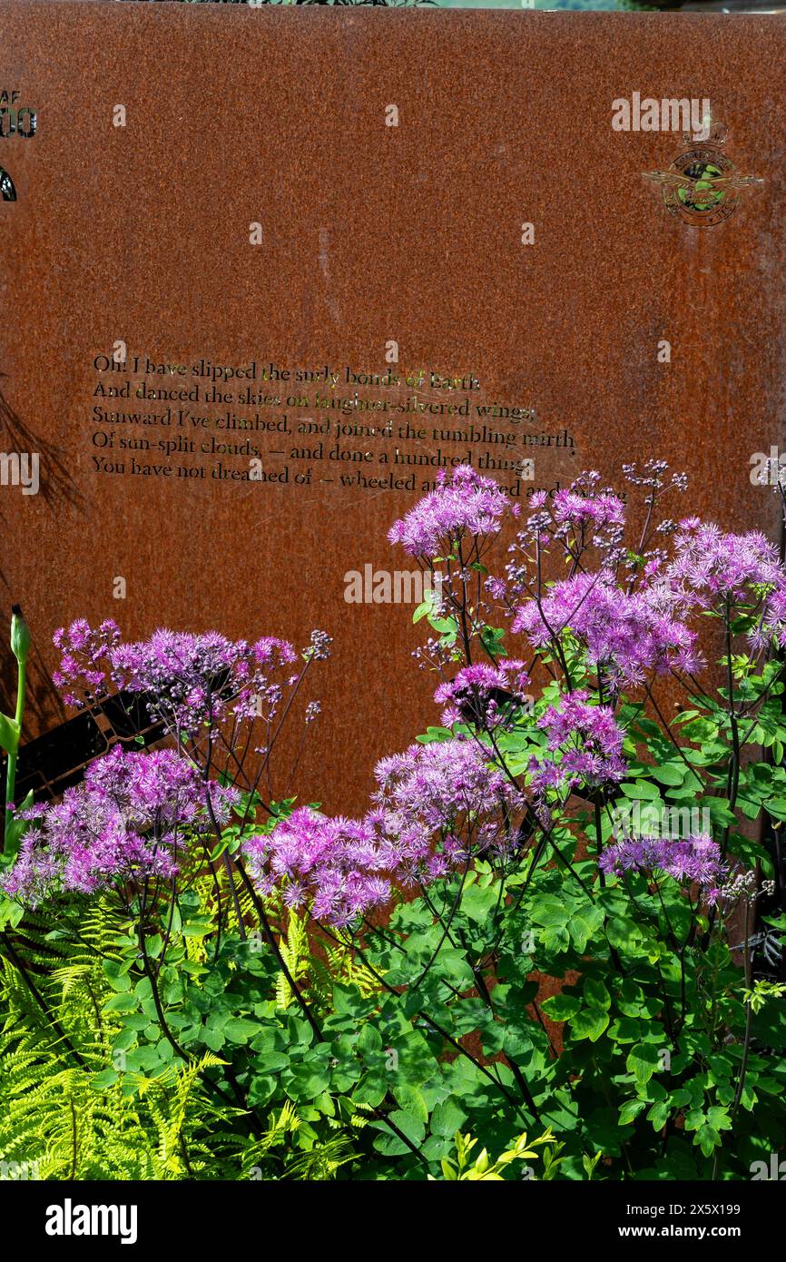 100 years of the RAF garden at Malvern Show Stock Photo - Alamy
