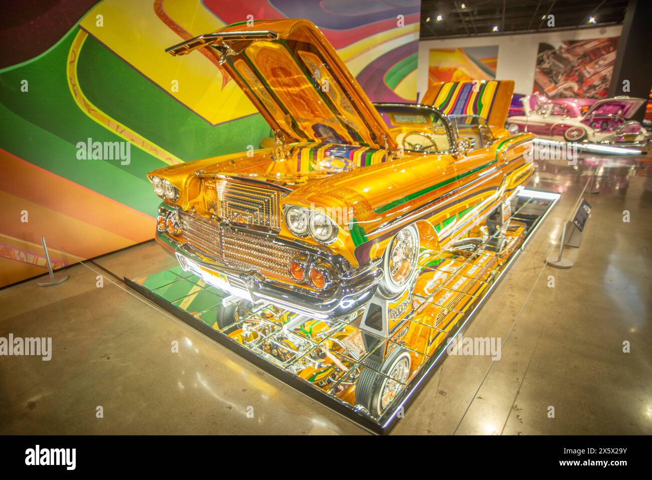 In the picture 1958 Chevrolet Impala final score, car club traditionals ...