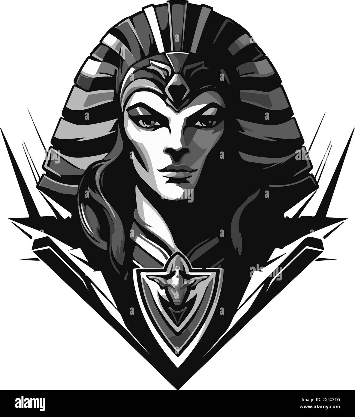 Devil head mask ancient Stock Vector Images - Alamy