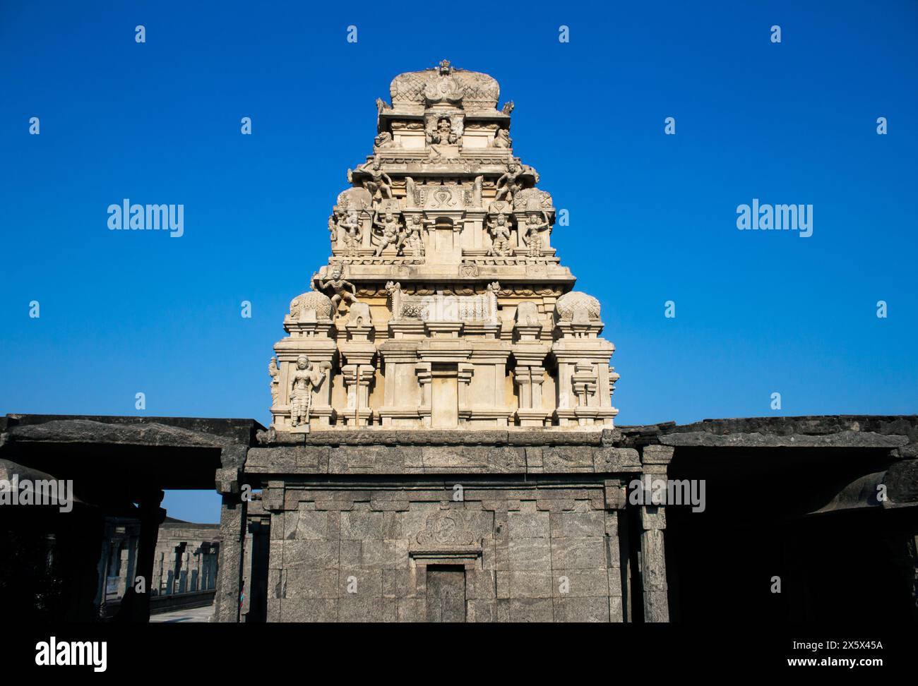 Gingee Venkataramana Temple in the Gingee Fort complex, Villupuram district, Tamil Nadu, India ...