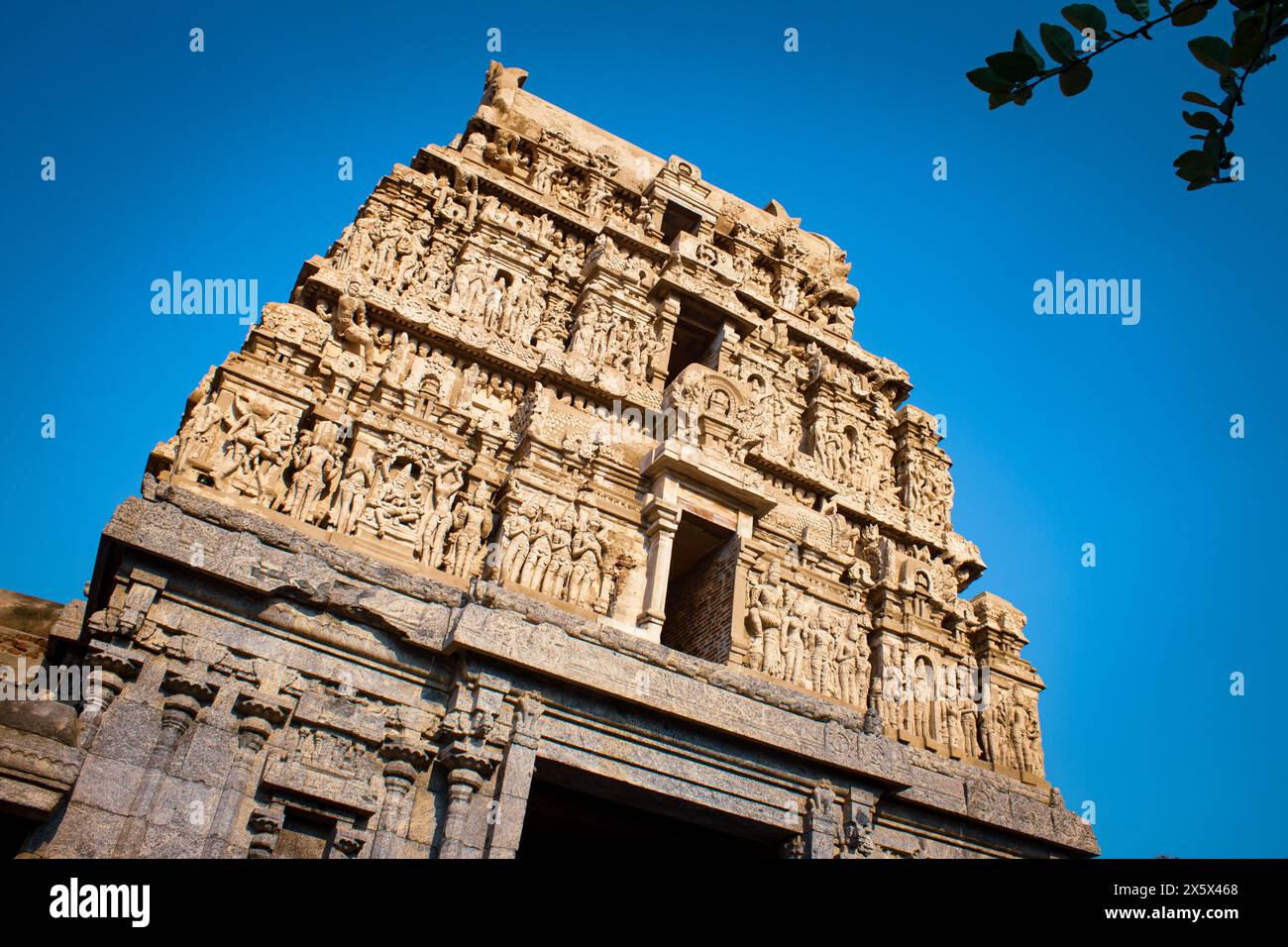 Gingee Venkataramana Temple in the Gingee Fort complex, Villupuram district, Tamil Nadu, India ...