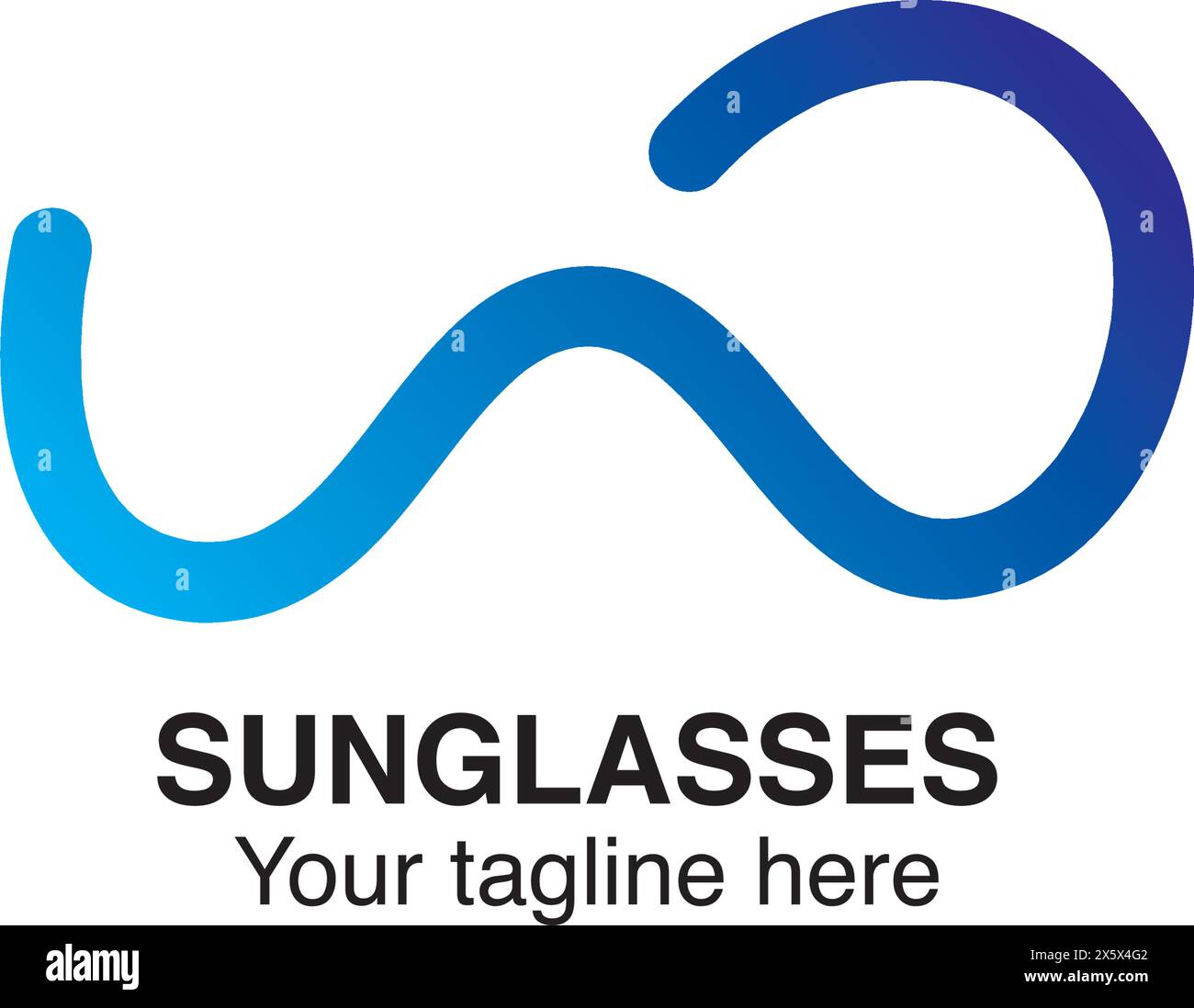 Black sunglasses no people Stock Vector Images - Alamy