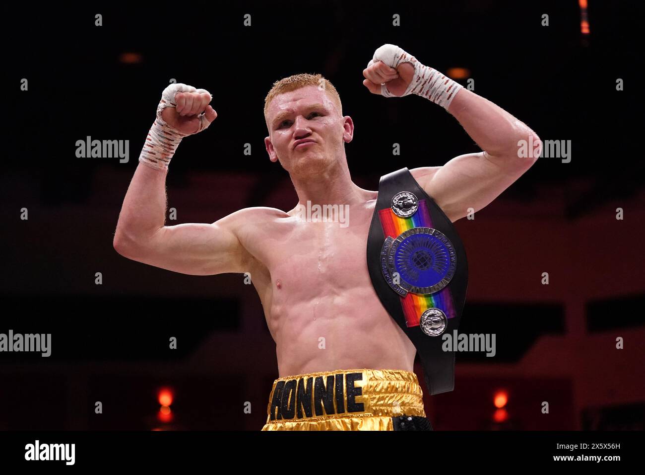 Mark Jeffers celebrates victory against Darren Johnstone (not pictured ...