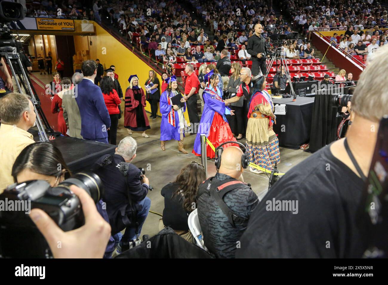 The procession and program begins at Mesa Community CollegeÕs ...